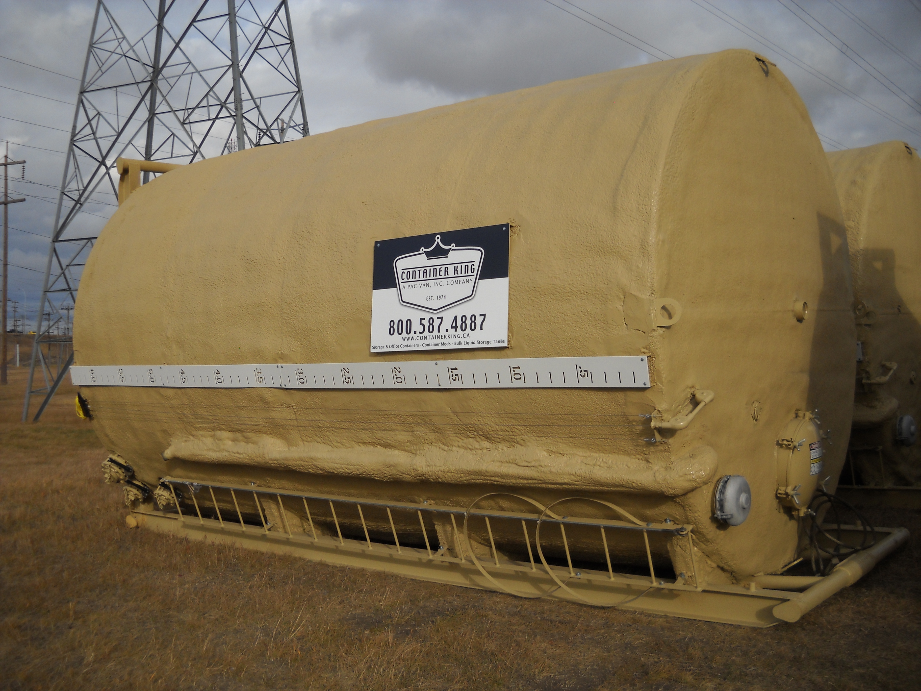 400 BBL Skidded Sloped Bottom Tanks - Container King 400 BBL Skidded Sloped Bottom Tanks - Container King